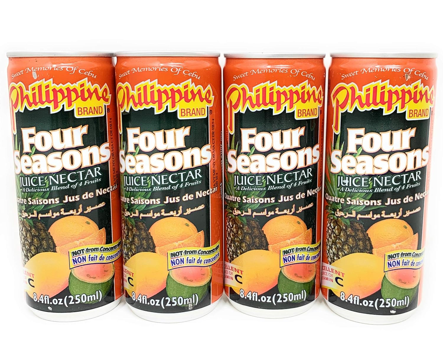 Four Juice 250ml, 4 Pack - Walmart.com