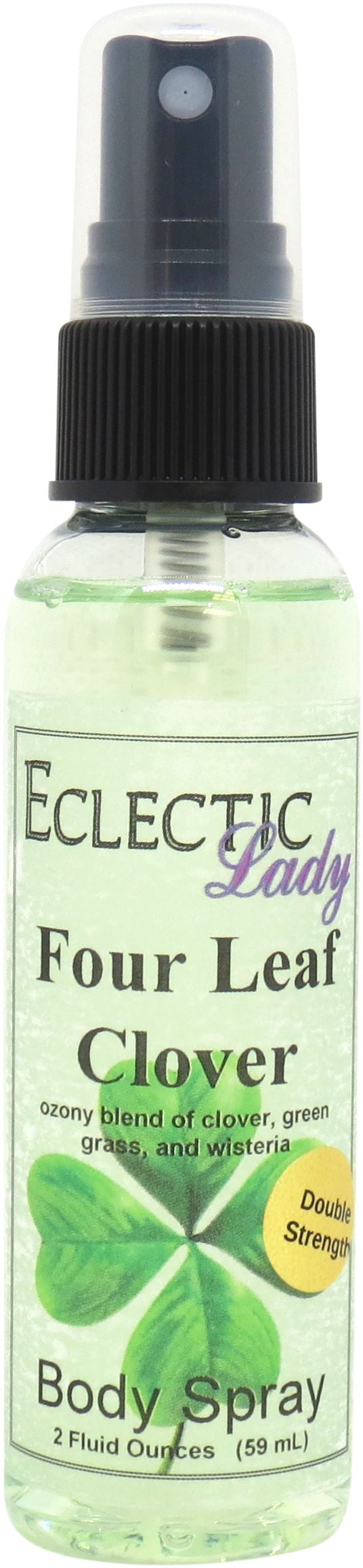Four Leaf Clover Body Spray, Eclectic Lady, Hydrating Mist, Unisex ...