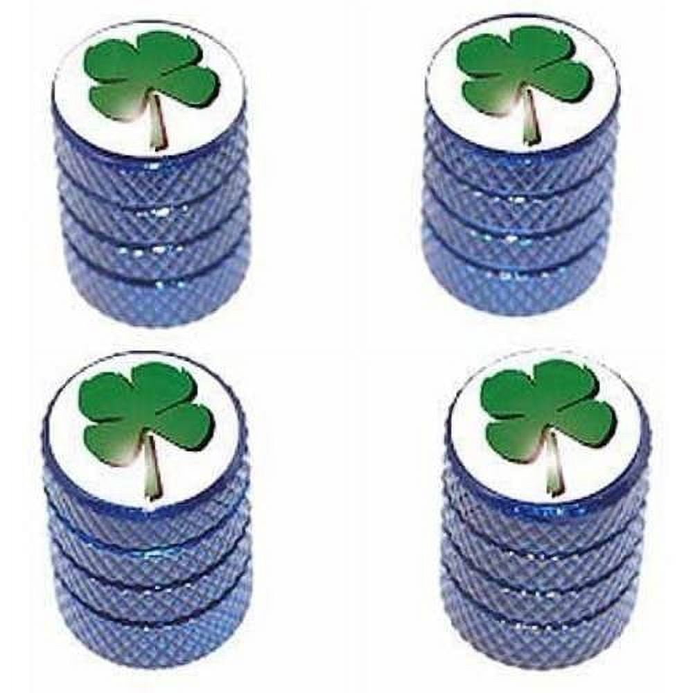 Four Leaf Clover Tire Rim Wheel Aluminum Valve Stem Caps, Multiple ...