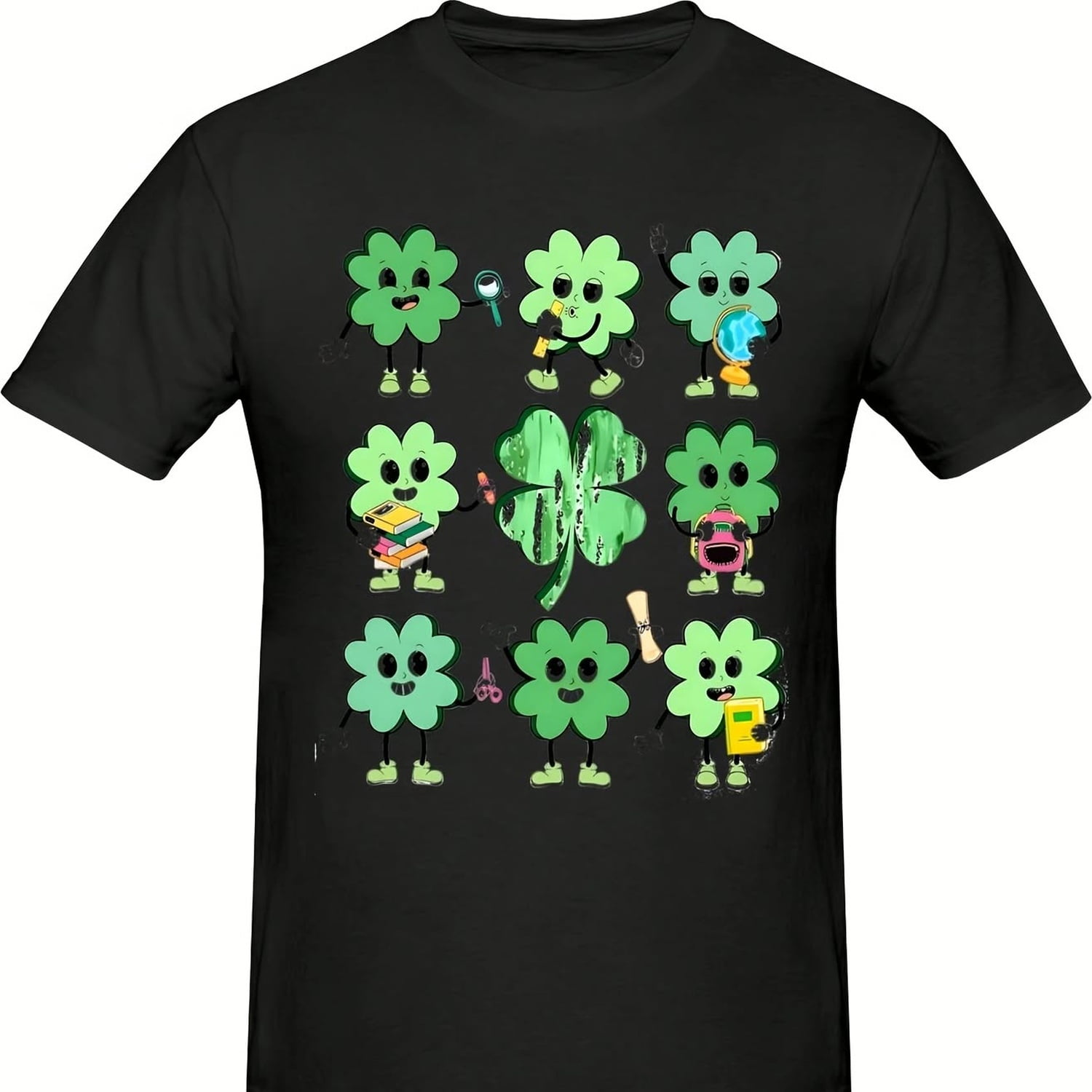 Four Leaf Tea St PatriC1KS Dahirt, Cute Lucky Tea S1Hirt, St PatriC1KS ...