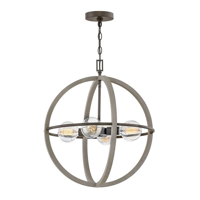 3424DC Hinkley Lighting Bodie - Four Light Small Orb Chandelier in ...
