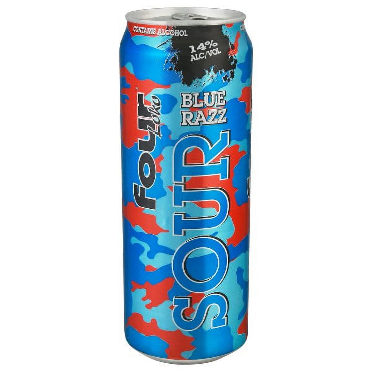 Four Loko Sour Blue Razz 13.9% ABV, 23.5oz Can - Walmart.com