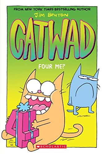 Pre-Owned Four Me? a Graphic Novel (Catwad #4): Volume 4 (Paperback ...