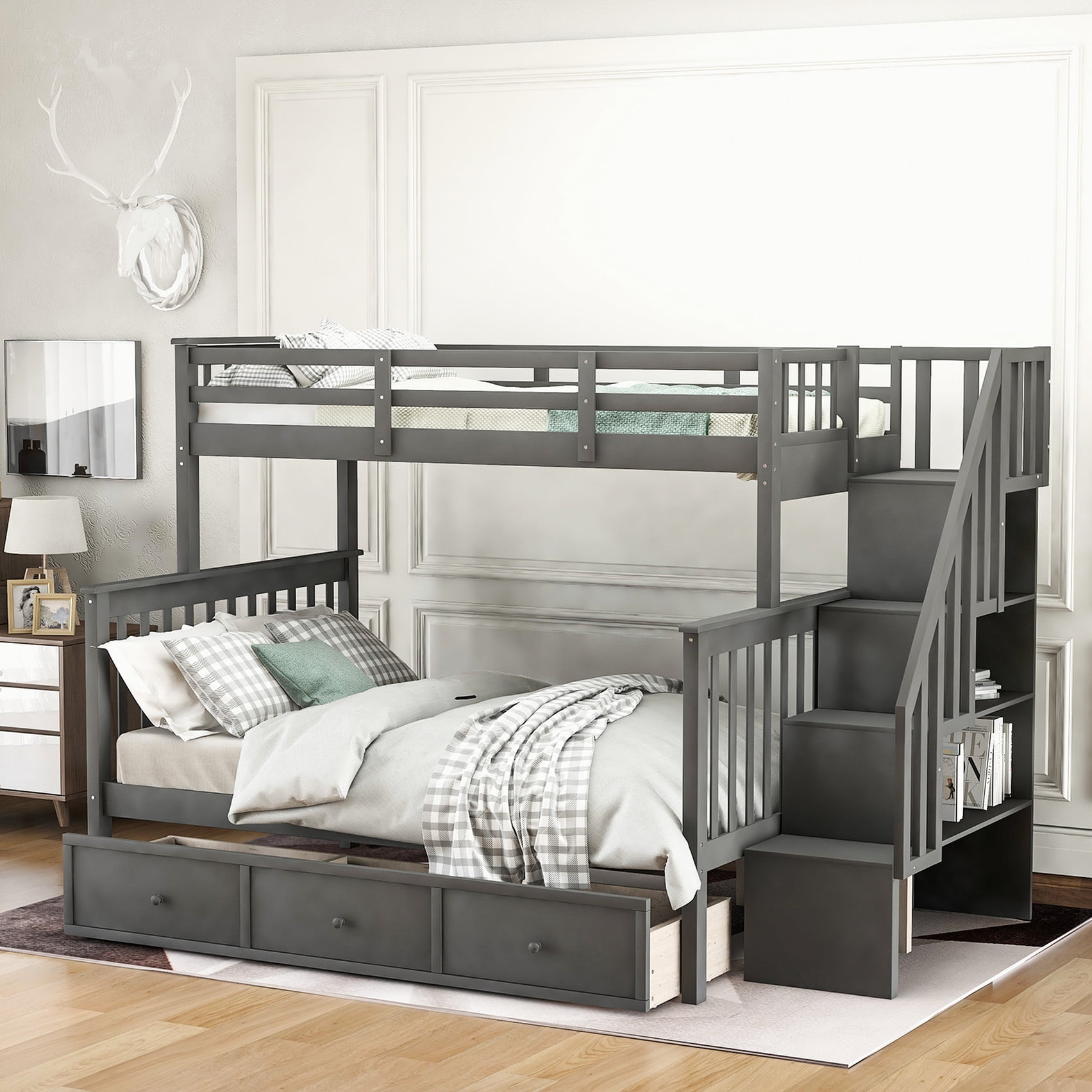 Four Open Shelves | Helps Organize Family's Necessities | Suits All ...