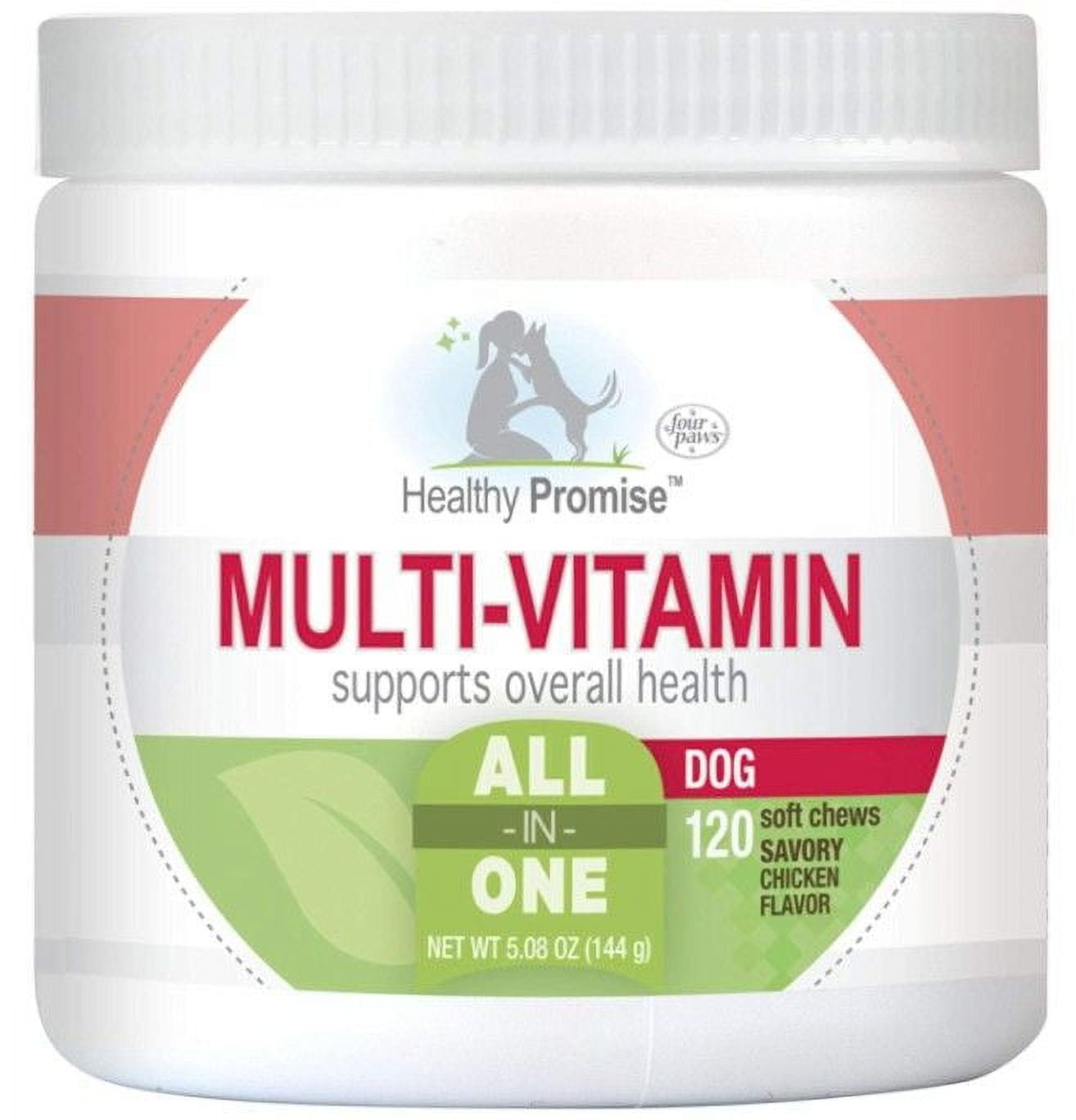 Xpression Pet Four Paws Healthy Promise Multi-Vitamin Supplement for ...