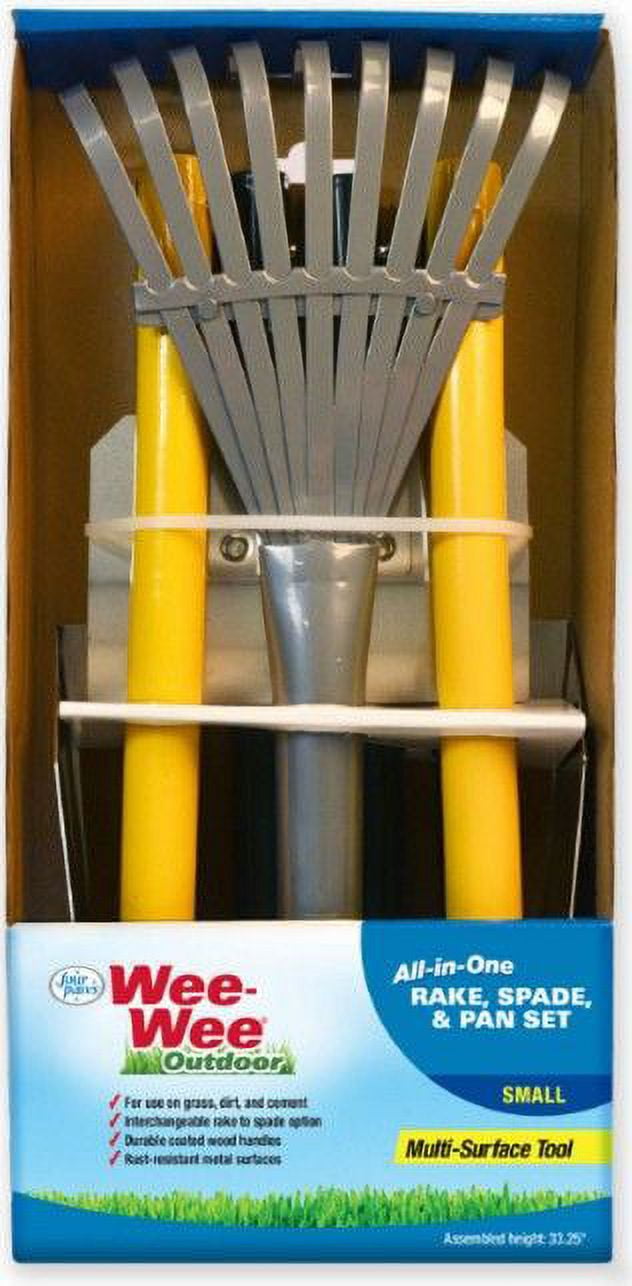 Four Paws Wee Wee All in One Dog Waste Pooper Scooper Set [Dog, Waste ...