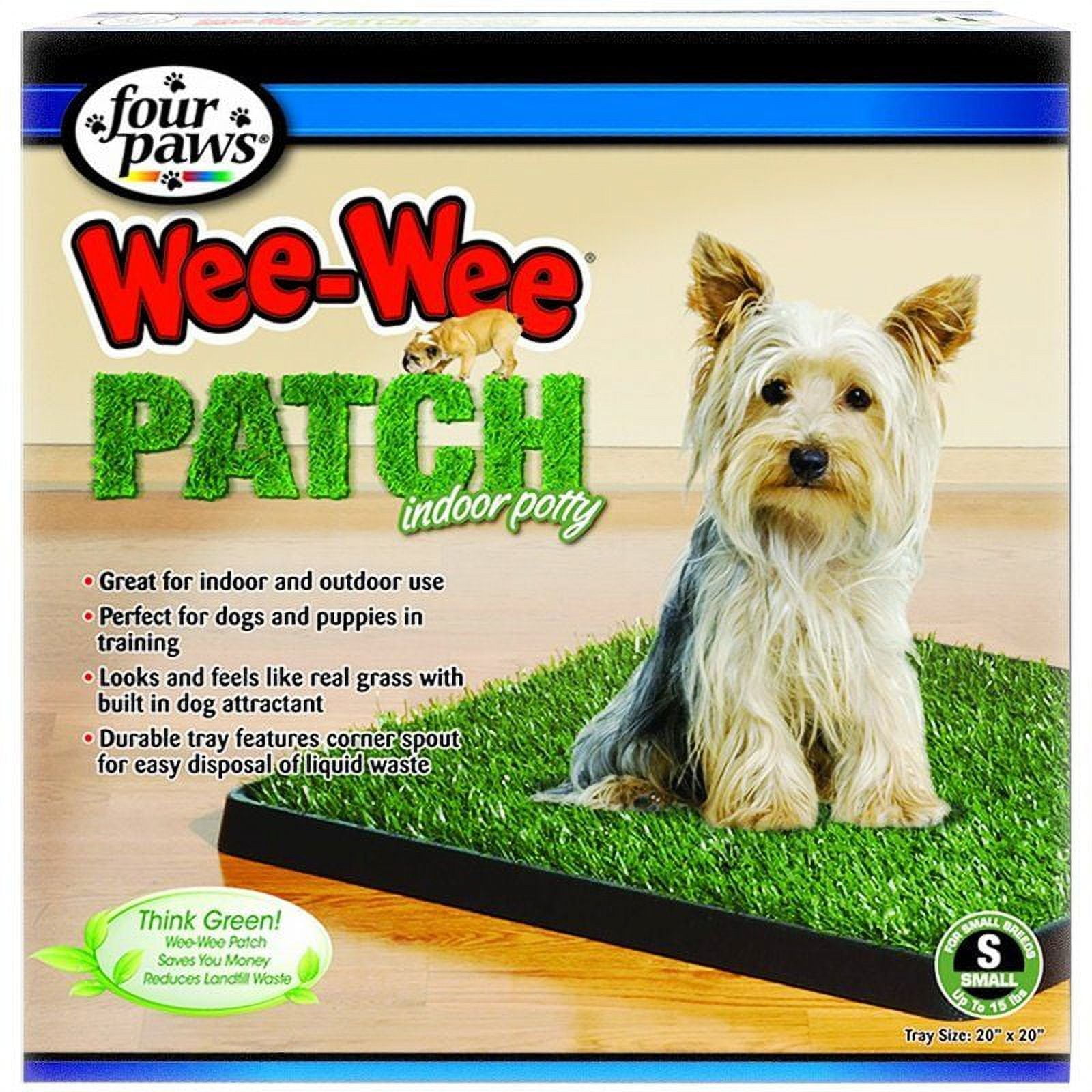 Four Paws Wee Wee Patch Indoor Potty "Small (20"" Long x 20"" Wide) for ...
