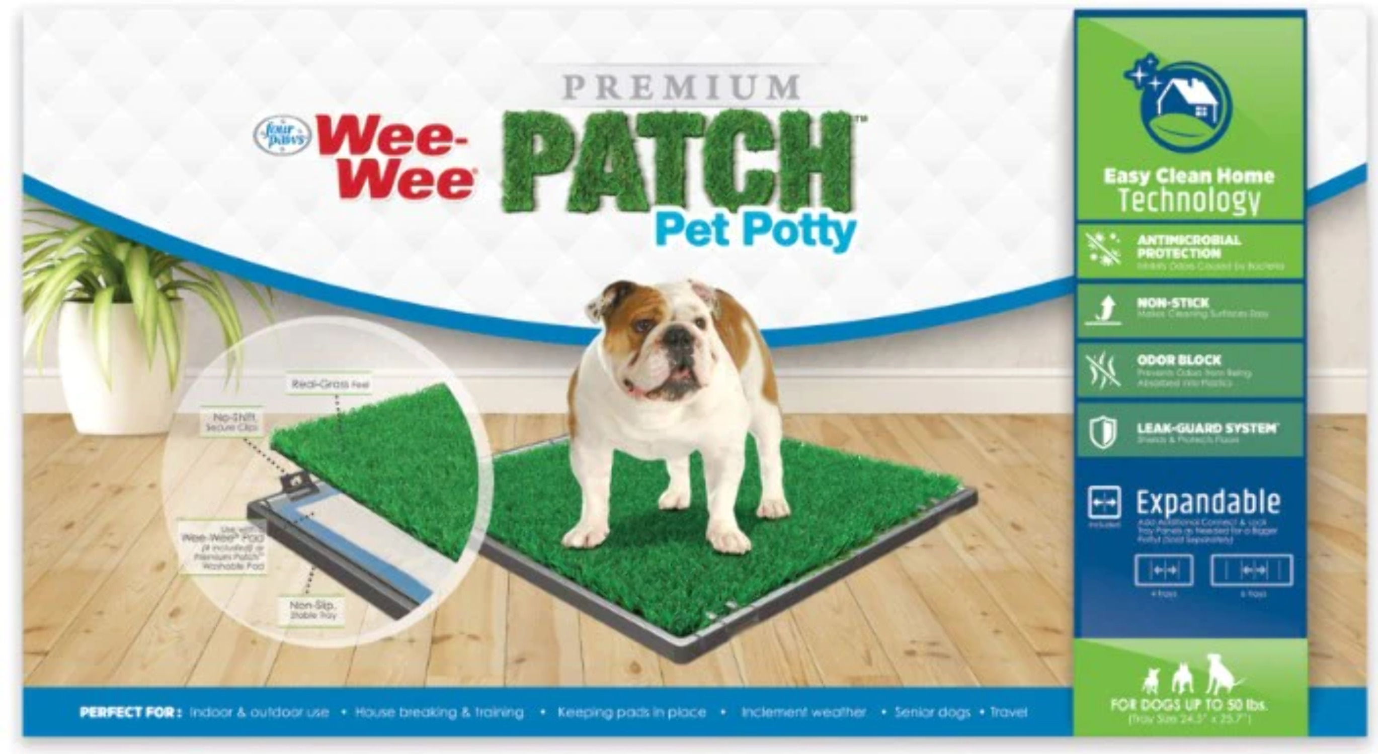 Four Paws Wee Wee Patch Indoor Potty for Dogs - Walmart.com