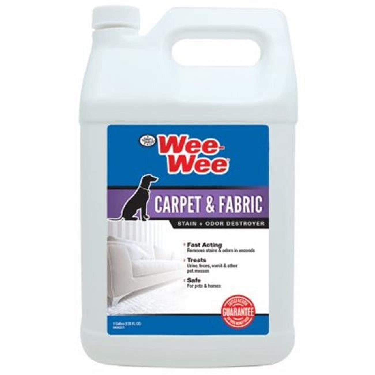 Four Paws Wee-Wee Pet Stain and Odor Eliminator for Carpet Stains 128 ...