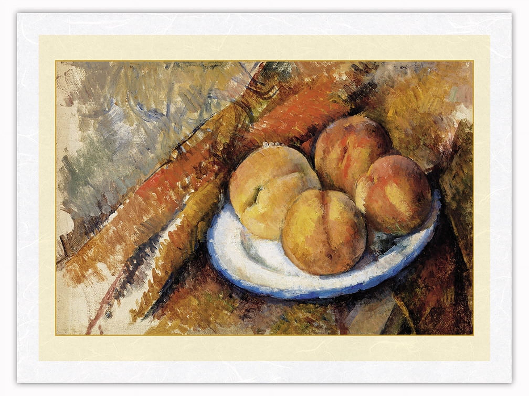 Four Peaches on a Plate (Quatre pêches sur une assiette) - From an ...