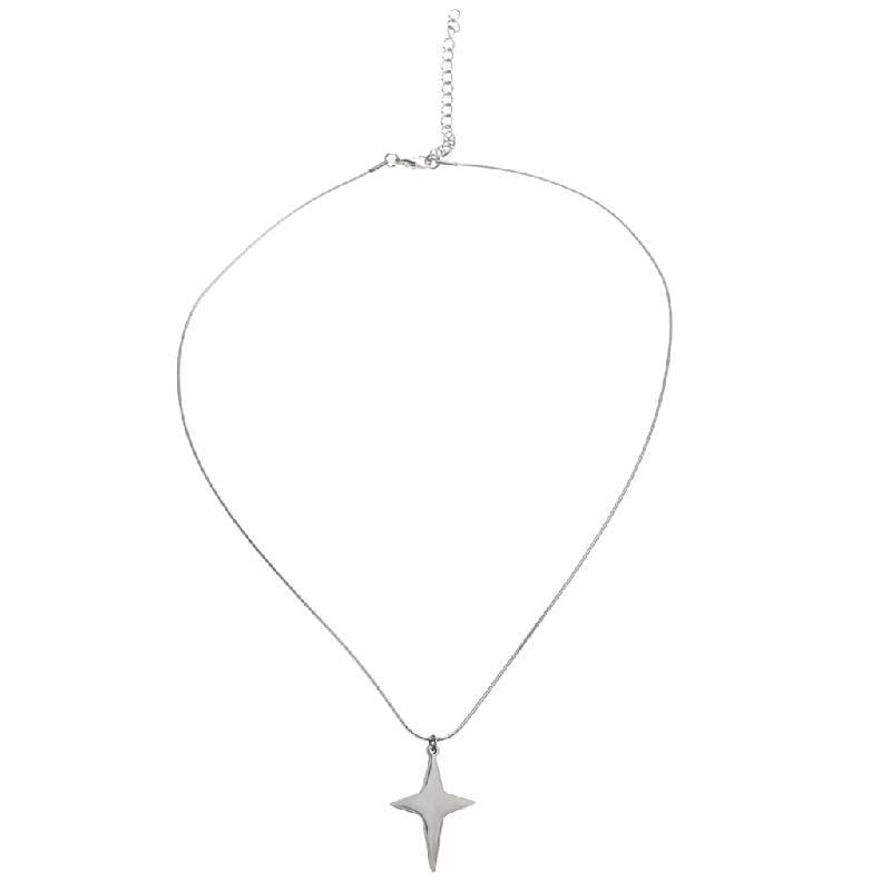 Four Pointed Cross Pendant Necklaces Pendant Necklace Wedding Party ...