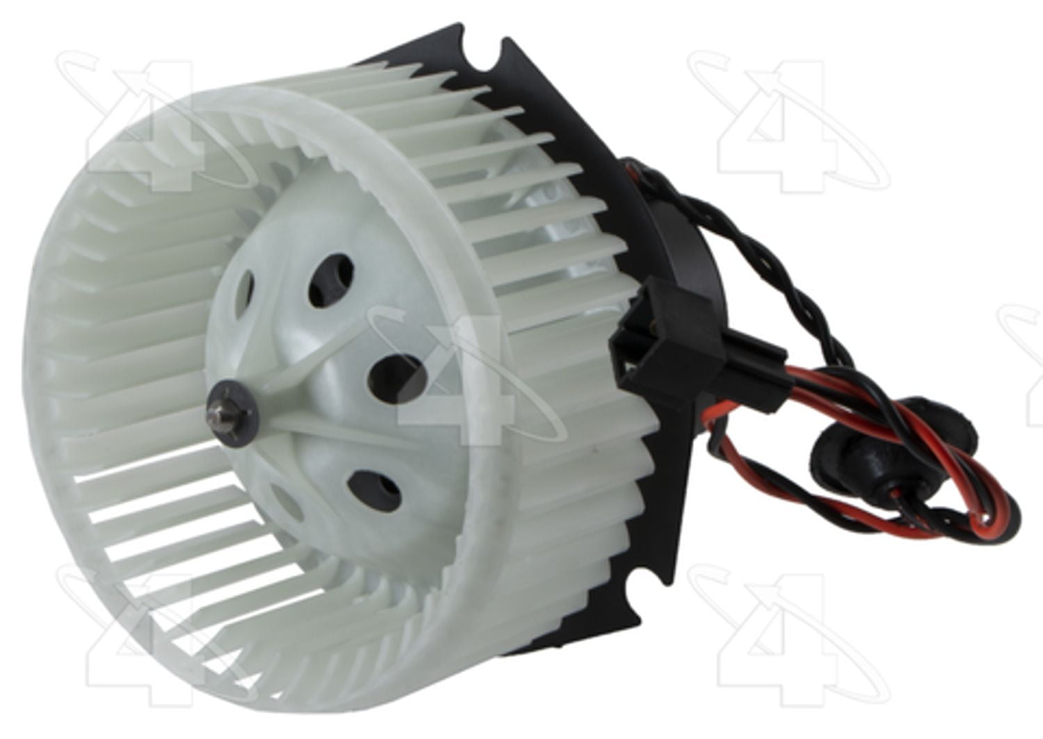 Four Seasons 75108 Flanged Vented CW Blower Motor w/ Wheel Fits select ...
