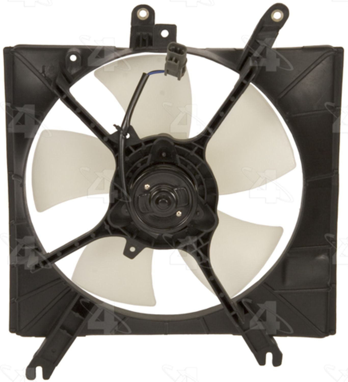 Four Seasons 76025 Radiator Fan Motor Assembly For 01-02 Kia Rio ...