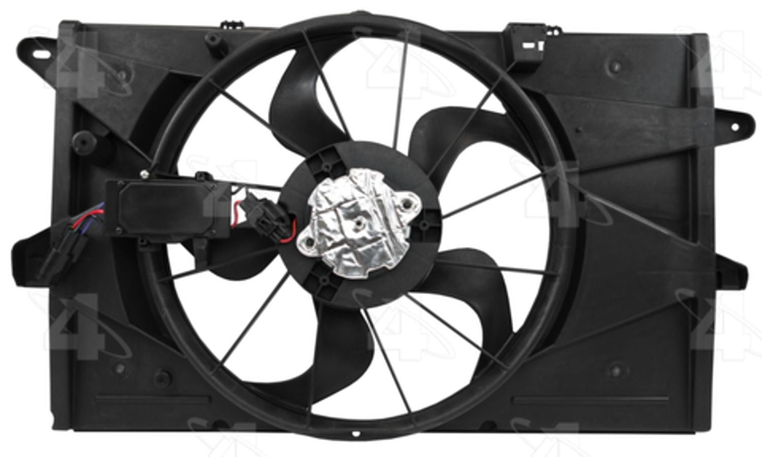 Four Seasons 76213 Radiator Fan Motor Assembly Fits select: 2008-2009 ...