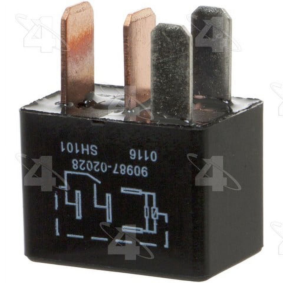 Four Seasons A/C Clutch Relay,A/C Compressor Control Relay,HVAC Blower ...