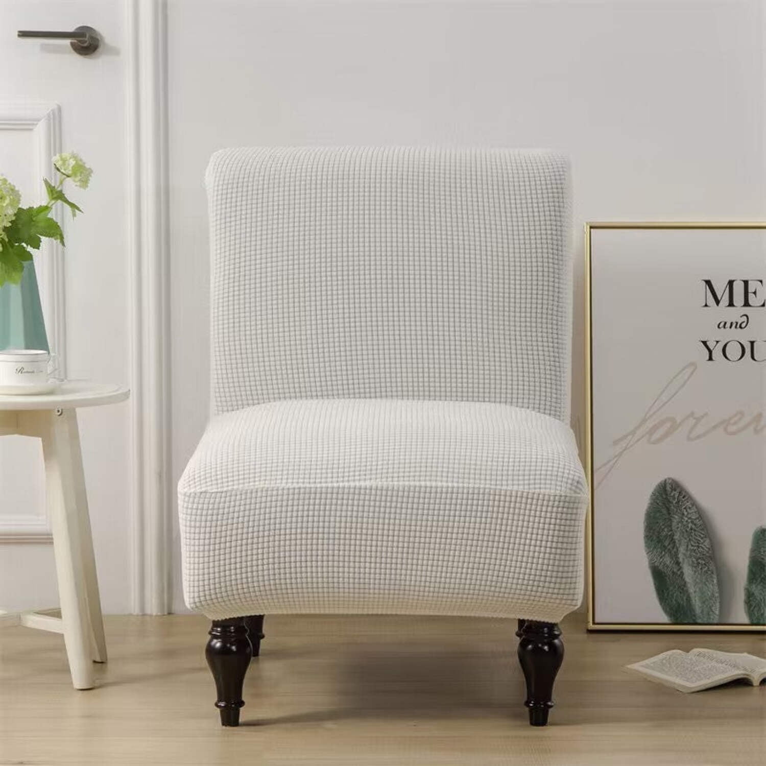 Four Seasons Available All-inclusive Without Armrest Single Sofa Cover ...