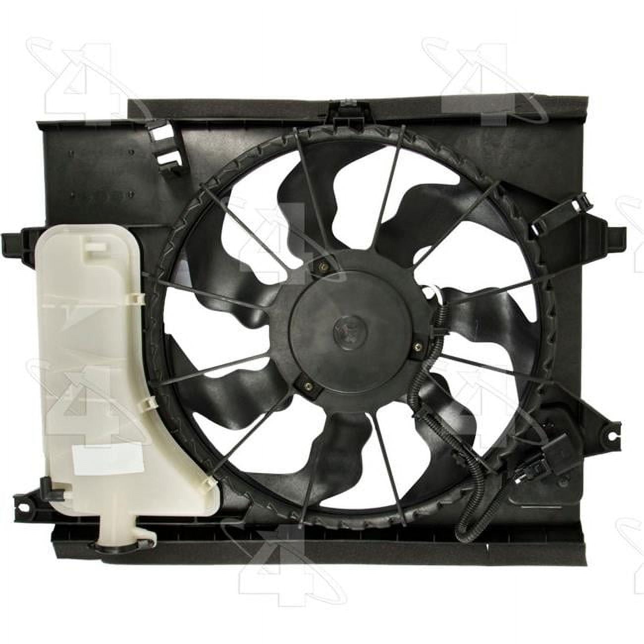 Four Seasons B2472932 76277 Radiator Fan Motor Assembly for 2012-2013 ...