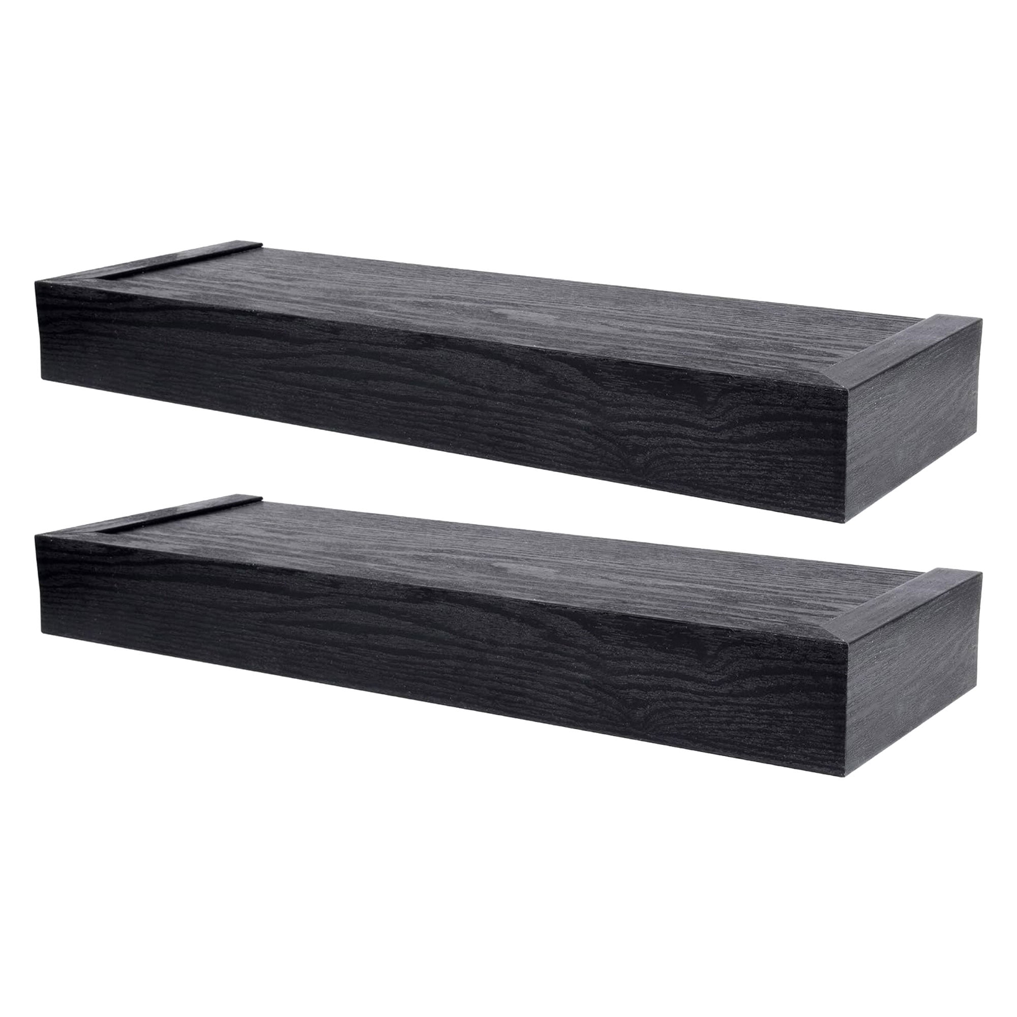 Four Seasons Courtyard 18 Inch Modern Floating Shelf Holds 15 lbs, 2 ...