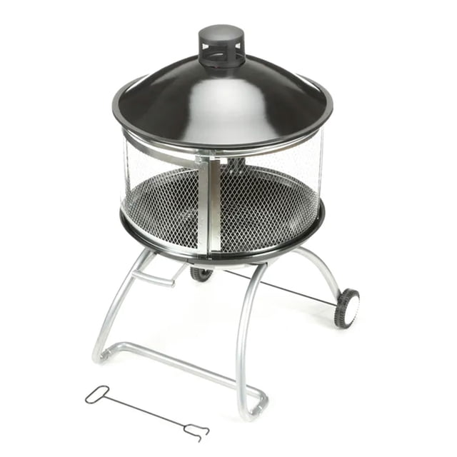 Four Seasons Courtyard 28-inch Portable Fire Pit Table for Patio, Deck ...