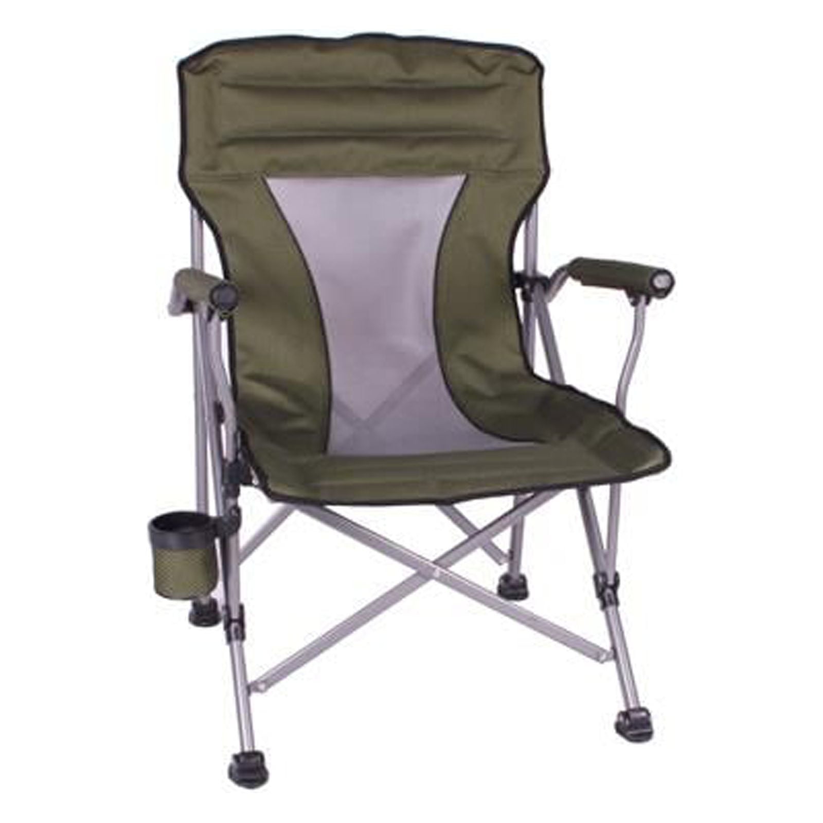 Four Seasons Courtyard HC-LG403CM Quad Sports Hard Arm Chair, Oversized ...