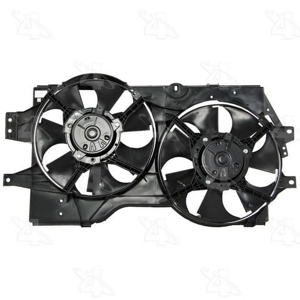 Four Seasons Dual Radiator and Condenser Fan Assembly P/N:75204 Fits ...