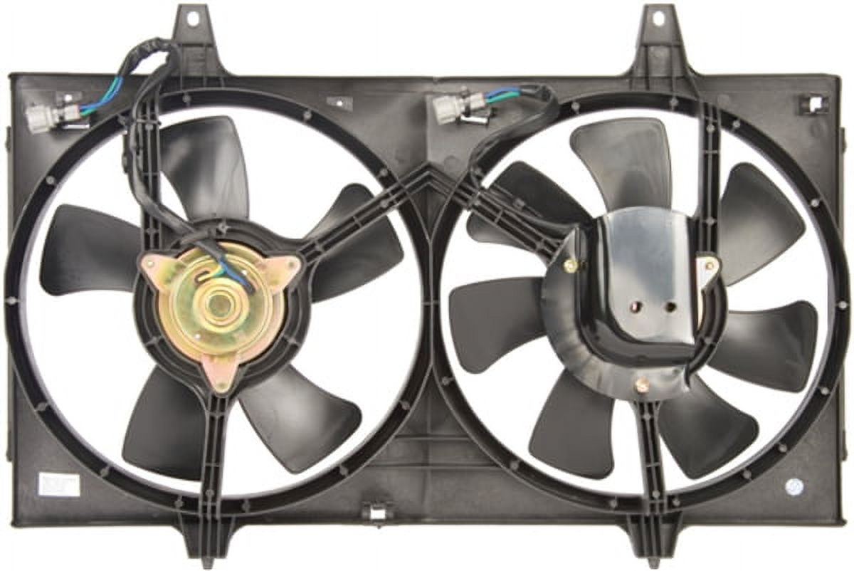 Four Seasons Dual Radiator and Condenser Fan Assembly P/N:75243 Fits ...