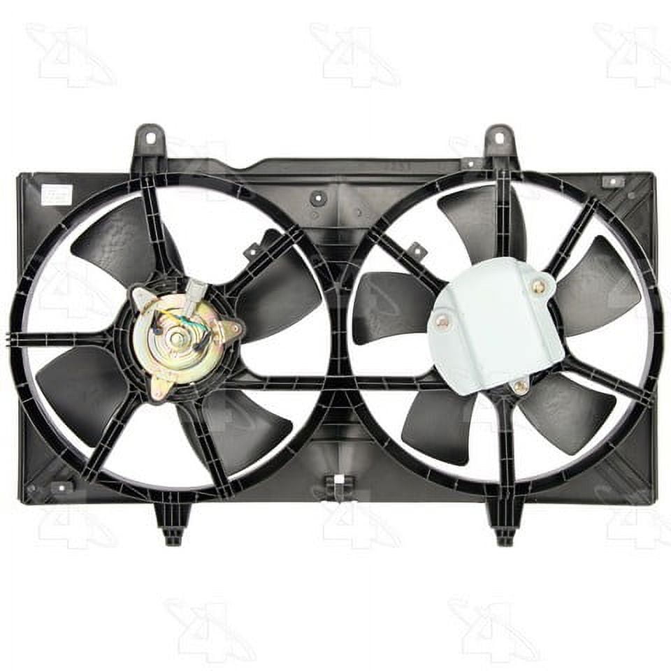 Four Seasons Dual Radiator and Condenser Fan Assembly P/N:75362 Fits ...