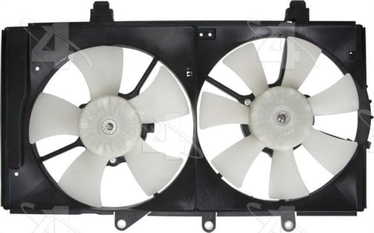 Four Seasons Dual Radiator and Condenser Fan Assembly P/N:75533 Fits ...