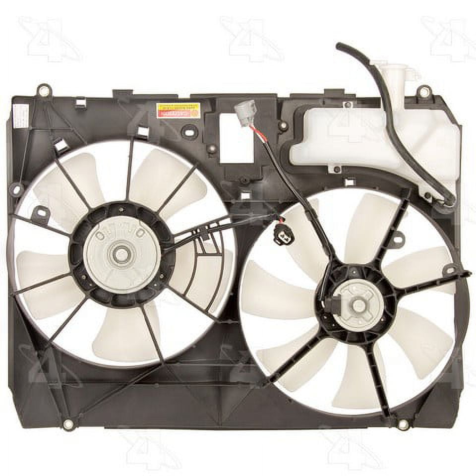 Four Seasons Dual Radiator and Condenser Fan Assembly P/N:75632 Fits ...