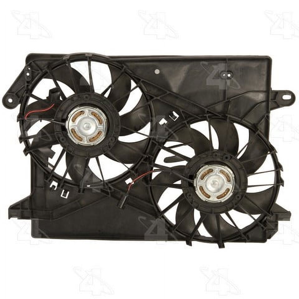 Four Seasons Dual Radiator and Condenser Fan Assembly P/N:75974 Fits ...