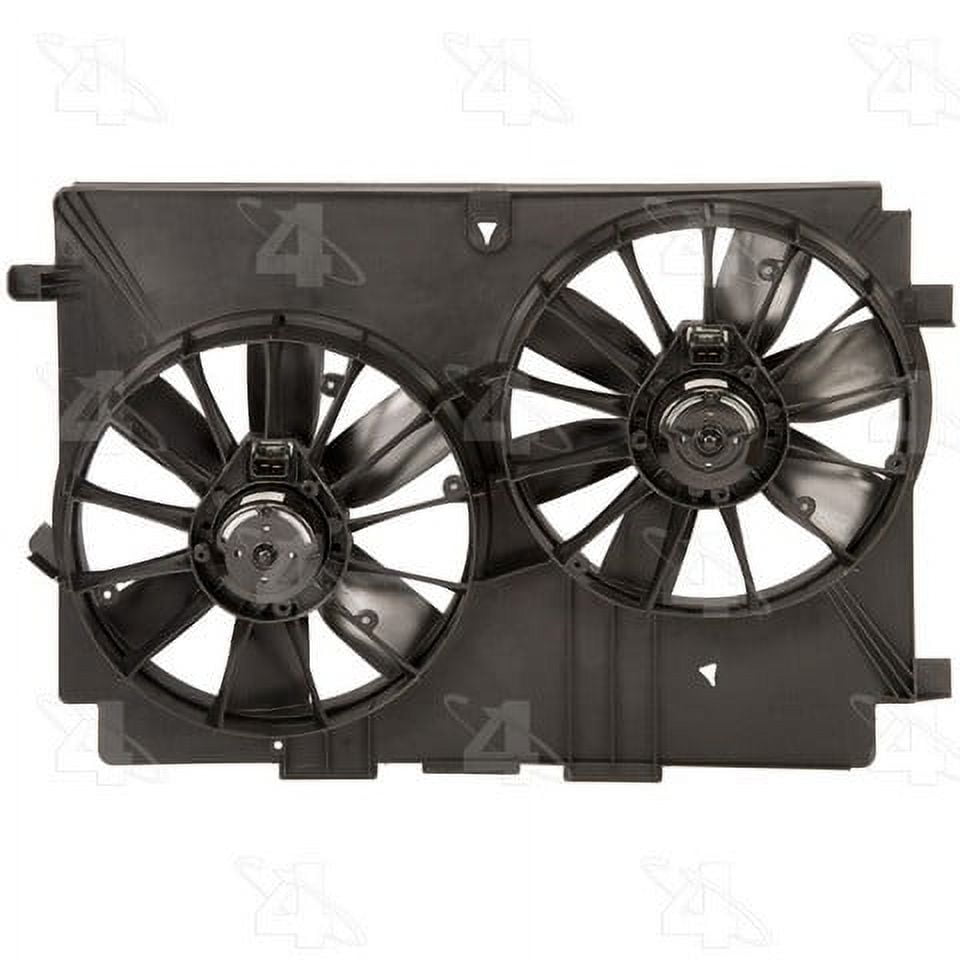 Four Seasons Dual Radiator and Condenser Fan Assembly P/N:76034 Fits ...