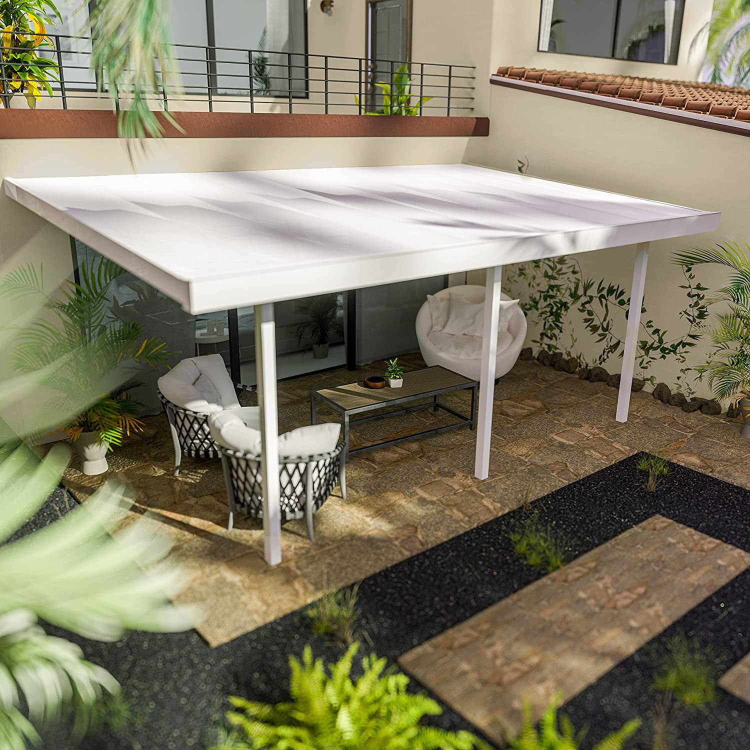 Four Seasons OLS Contempra 16 ft wide x 12 ft deep Insulated Roof ...