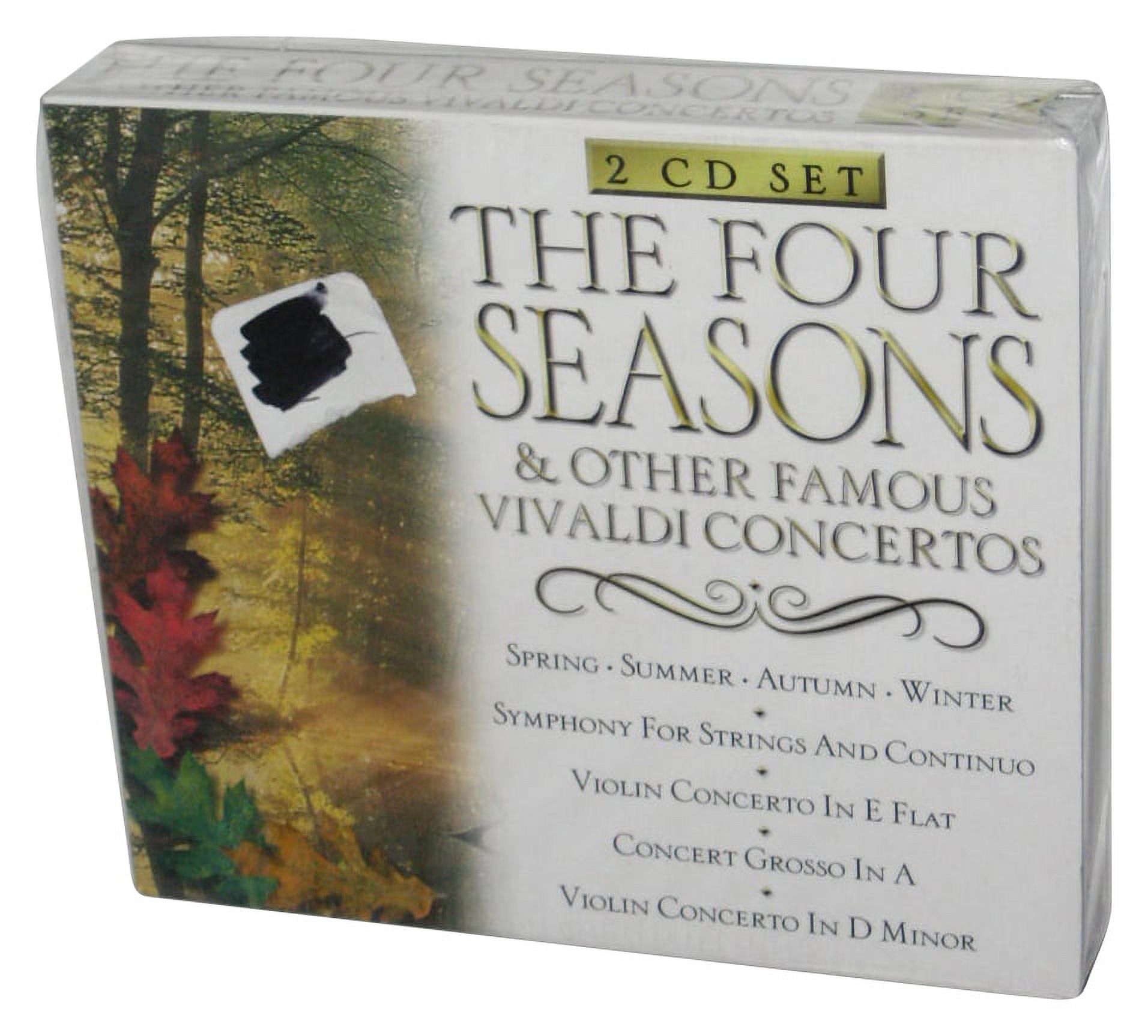 Four Seasons & Other Famous Vivaldi Concertos (2003) Audio Music CD Box ...