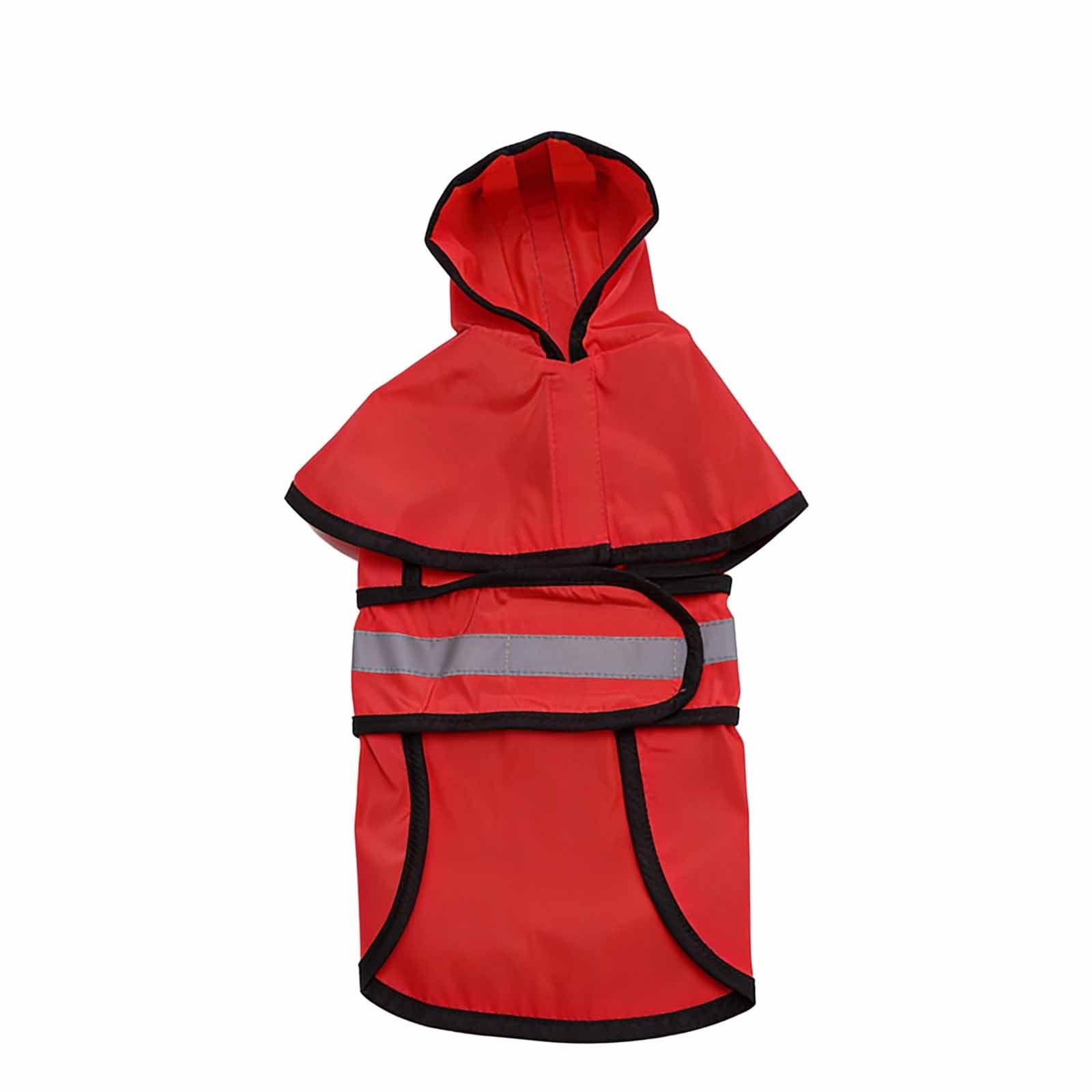 Four Seasons Pet Raincoat Large And Small Raincoat Reflective Stripes ...
