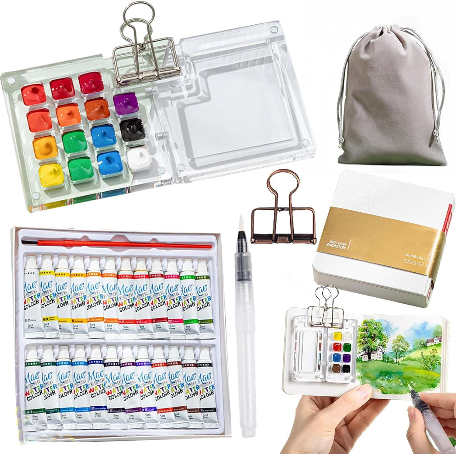 Four Seasons Pocket Artist, Fourseasons Pocket Artist Watercolor Travel ...