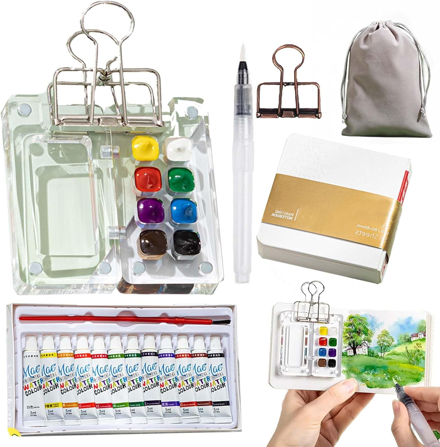 Four Seasons Pocket Artist, Fourseasons Pocket Artist Watercolor Travel ...