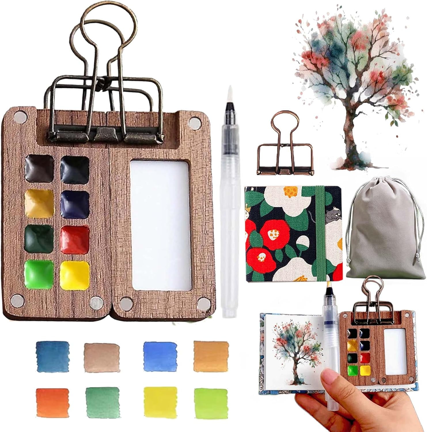 Four Seasons Pocket Artist, Fourseasons Pocket Artist Watercolor Travel ...