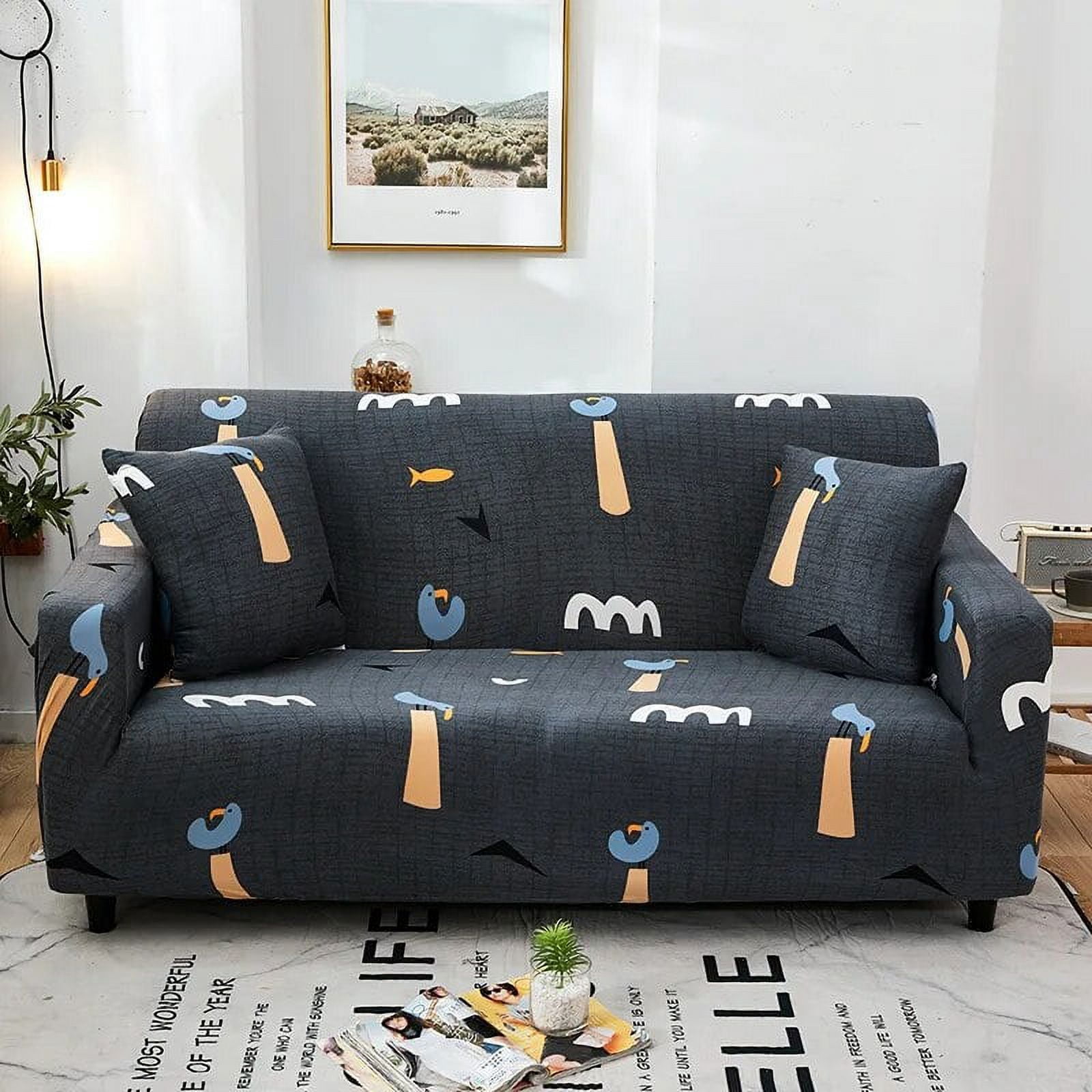 Four Seasons Sofa Cover Fully Covered Elastic Sofa Cover Fully Covered ...