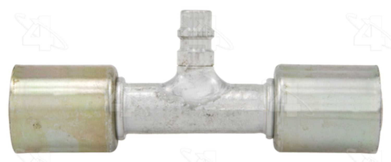 Four Seasons Straight A/C Splicer with R134a Service Port, Automotive ...