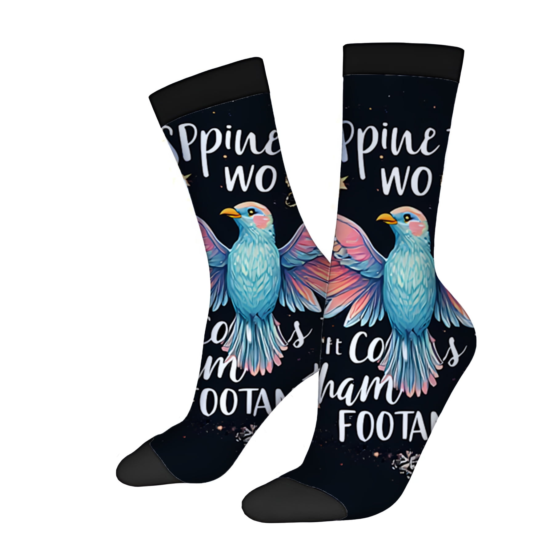 Four Seasons Universal Socks (2 Pairs) - Colorful Mixed Design with ...