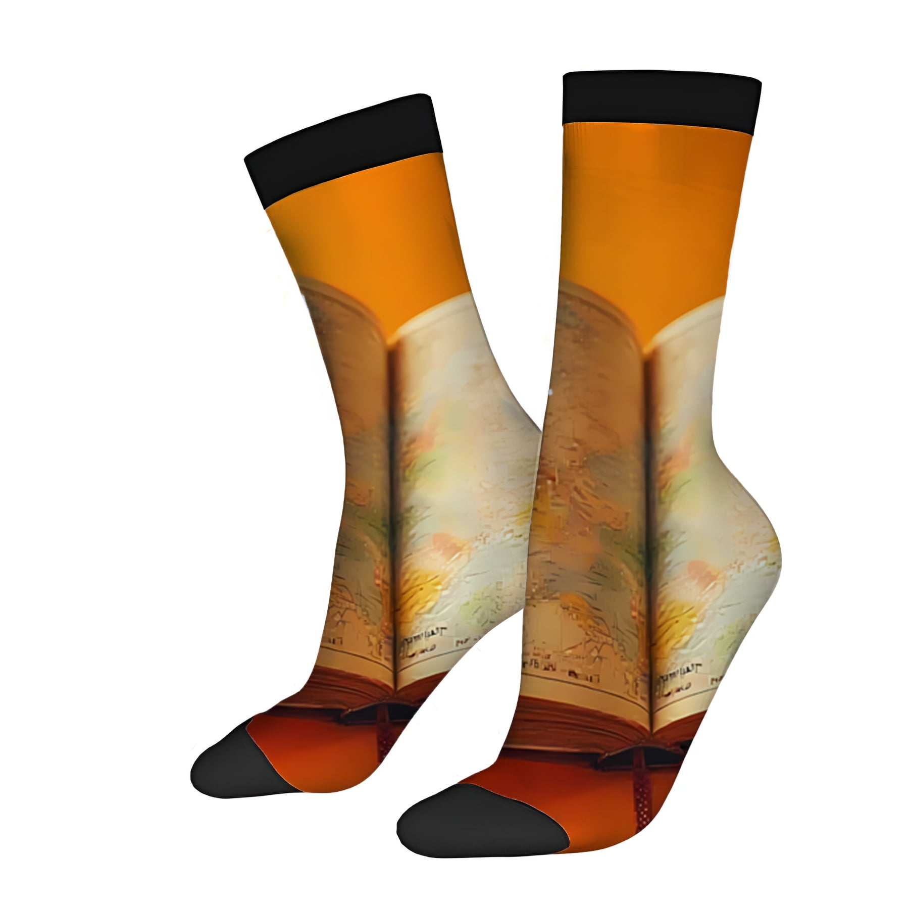 Four Seasons Universal Socks (2 Pairs) - Colorful World Map Design ...