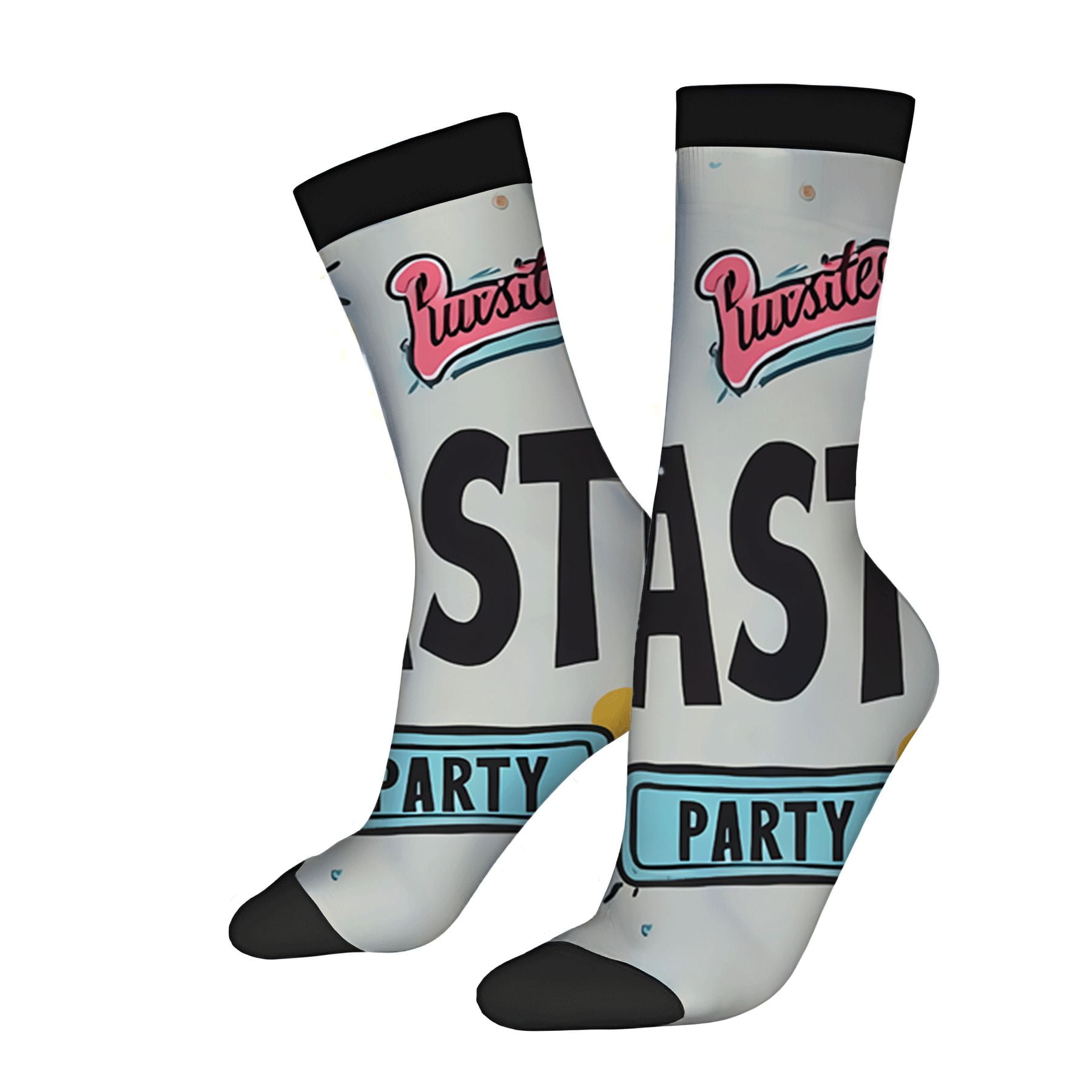 Four Seasons Universal Socks - 2 Pairs Playful Design with ' Pusser ...