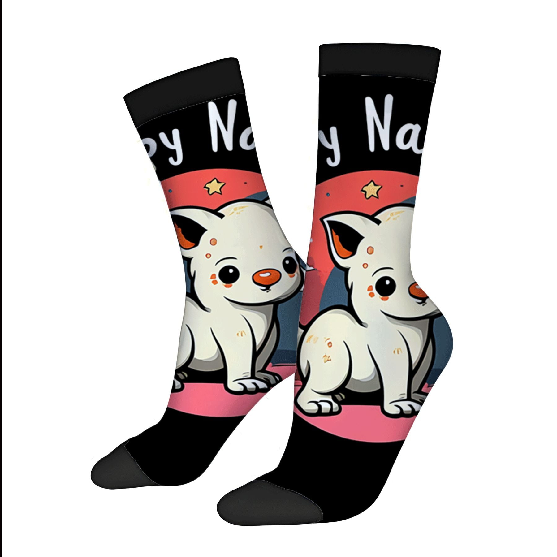 Four Seasons Universal Socks 2 Pairs Trendy Mixed Color Socks with ...