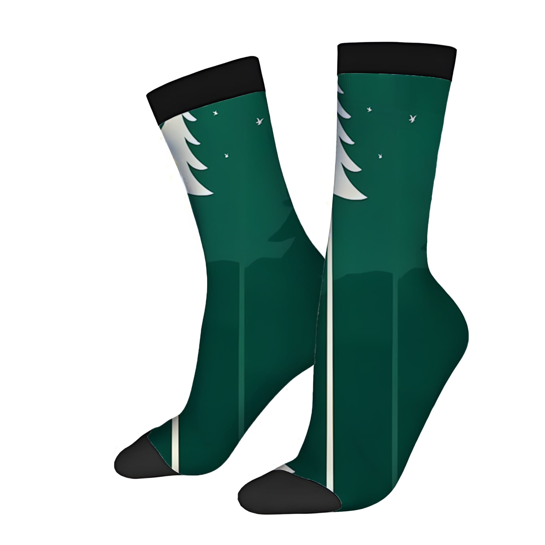 Four Seasons Universal Socks (2 Pairs) - Trendy Unisex Mixed Color ...