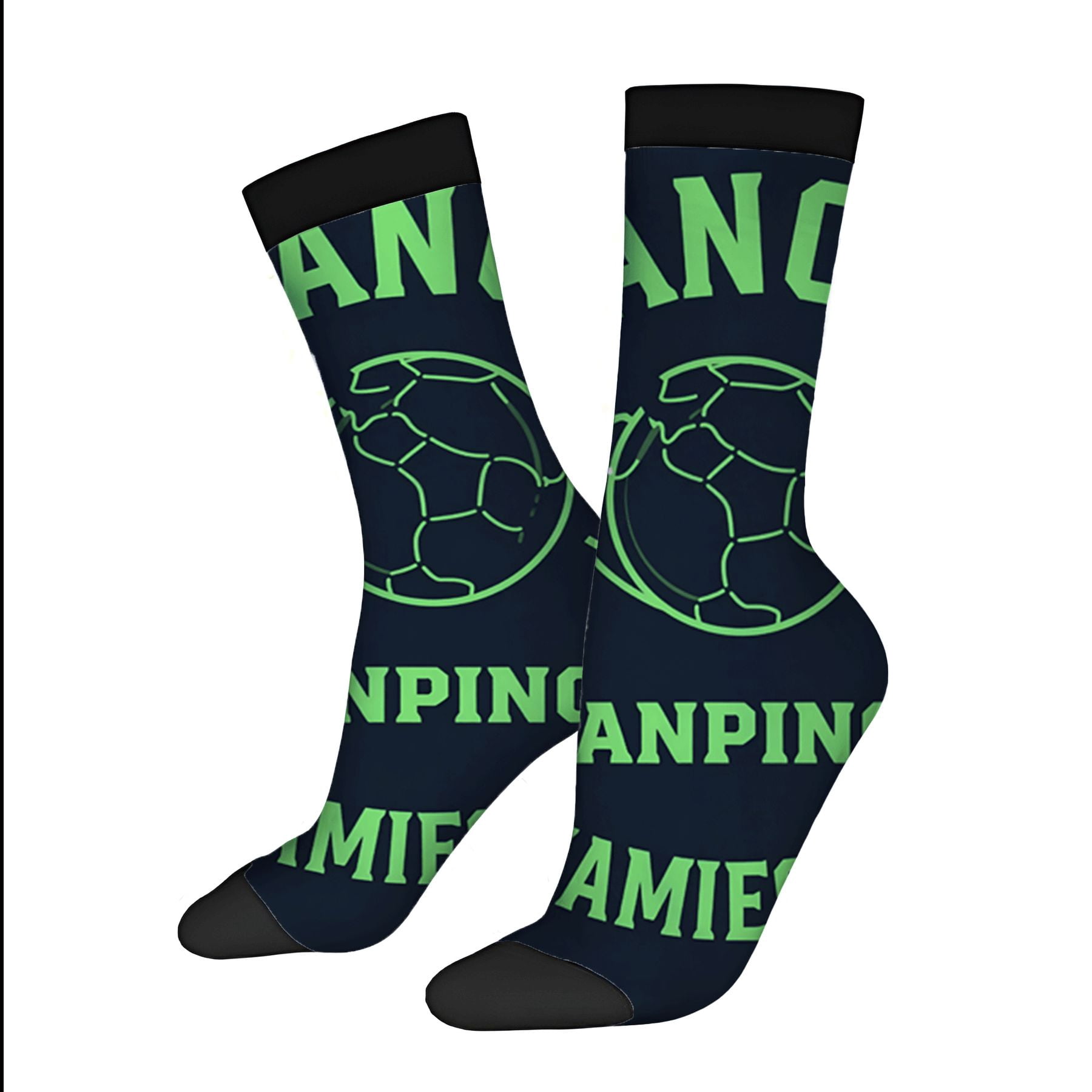 Four Seasons Universal Socks - 2 Pairs Trendy Unisex Socks with Bold ...