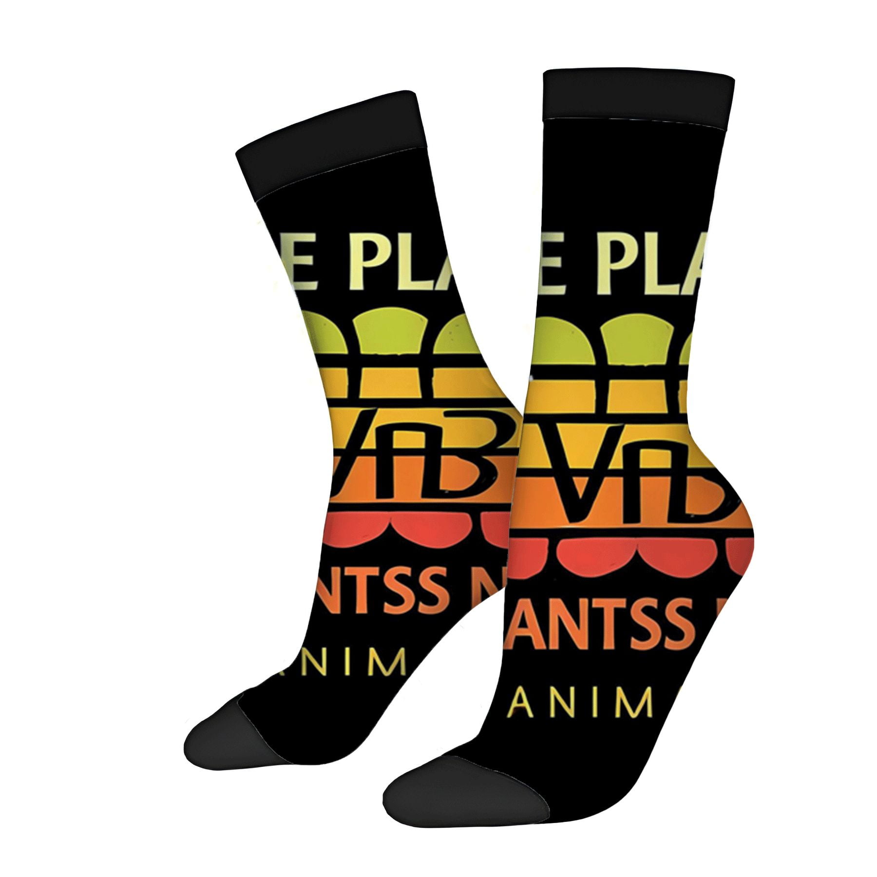 Four Seasons Universal Socks (2 Pairs) - Trendy Unisex Socks with Bold ...