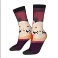 Four Seasons Universal Socks 2 Pairs Trendy Unisex Socks with Cartoon ...