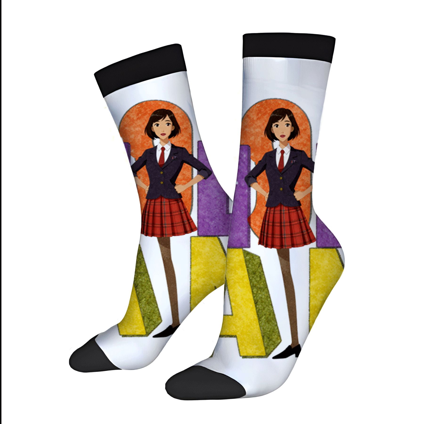 Four Seasons Universal Socks (2 Pairs) - Trendy Unisex Socks with ...