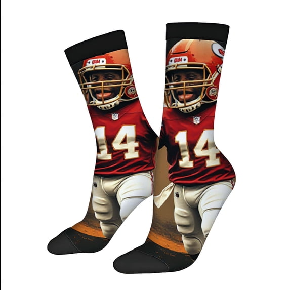 Four Seasons Universal Socks (2 Pairs) - Trendy Unisex Socks with Mixed ...