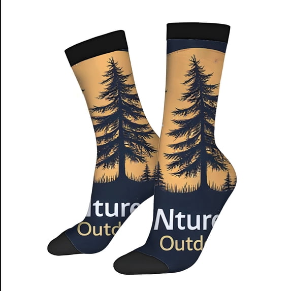 Four Seasons Universal Socks (2 Pairs) - Trendy Unisex Socks with ...